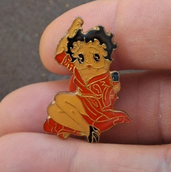 Unique Vintage | Jewelry | Super Cute Vintage Rare 98s Betty Boop ...